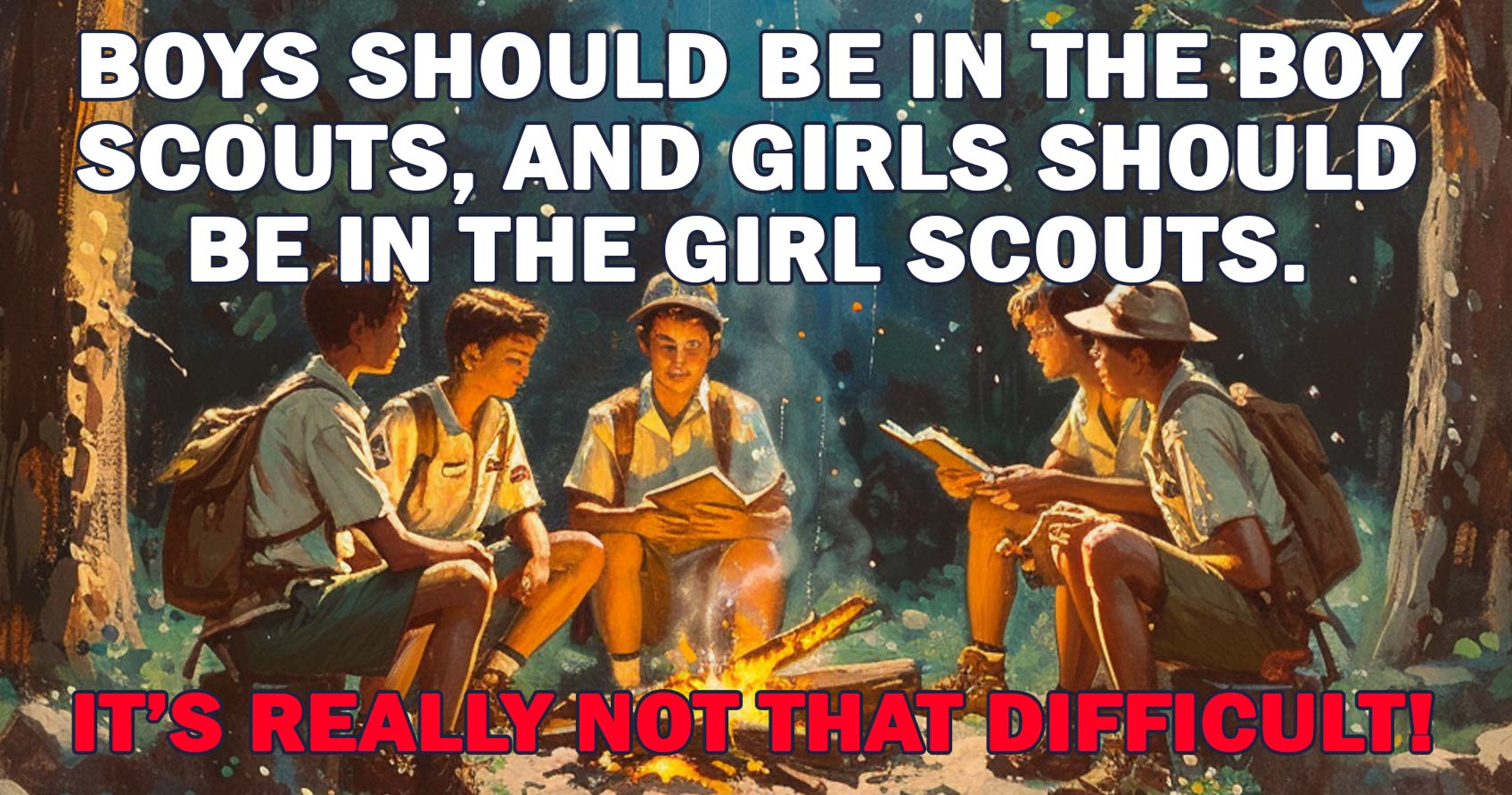 Are the Scouts Going Woke? The Case Against Gender Integration ...